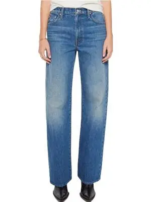 MOTHER The Dodger Flood Jeans - Blue