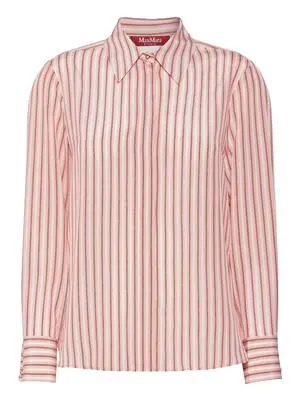 MAX MARA Max Mara Studio Striped Button-Up Shirt