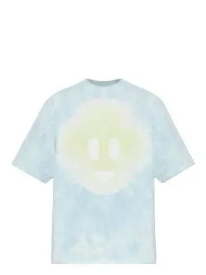 Casablanca T Shirt With Printed T-shirt - Blue