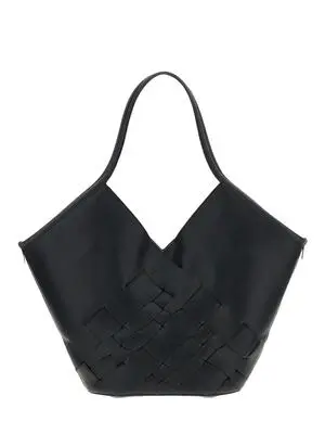 HEREU HEREU Woven Leather Tote Bag