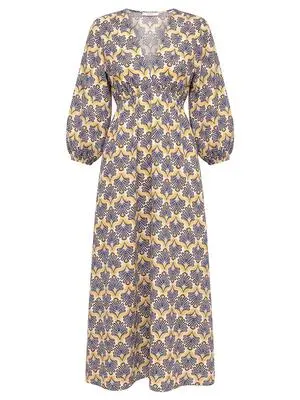 TANTRA SPAIN SL Printed Maxi Dress - Blue
