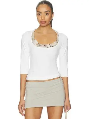 GEEL Thompson Top - White