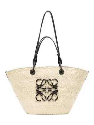 LOEWE LOEWE PAULA'S IBIZA Anagram Raffia Medium Tote