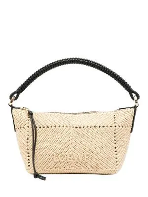 Loewe Cala Raffia Pouch - Beige