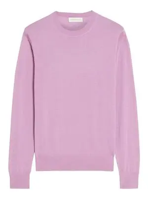Dries Van Noten Merino Wool Sweater - Lilac