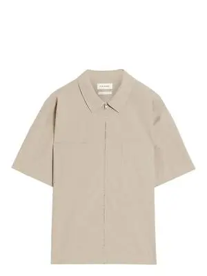 FRAME Cottonpoplin Shirt - Mushroom
