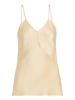 Victoria Beckham Satin Camisole - Beige