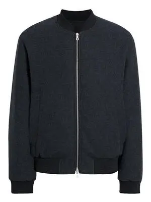 Dries Van Noten Twill Bomber Jacket - Charcoal