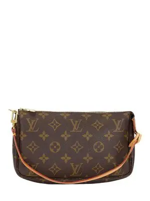 LOUIS VUITTON Monogram Pochette Accessoires Shoulder Bag - Brown