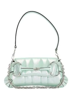 Gucci Horsebit Clutch - Silver