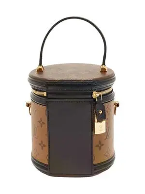 LOUIS VUITTON Monogram Reverse Bucket Bag - Neutrals