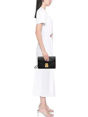 LOUIS VUITTON 2003 Epi Pochette Sellier Dragonne Clutch Bag - Black