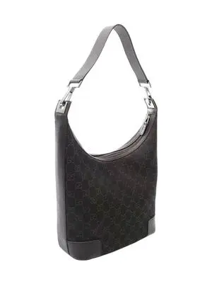 Gucci Gg Canvas Shoulder Bag - Brown