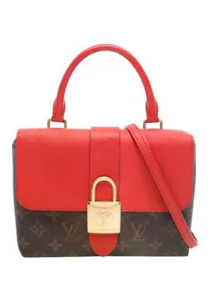 LOUIS VUITTON 2019 Monogram Locky Bb Satchel - Brown