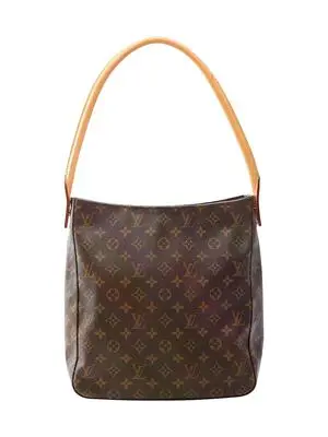 LOUIS VUITTON Monogram Looping Gm Shoulder Bag - Brown