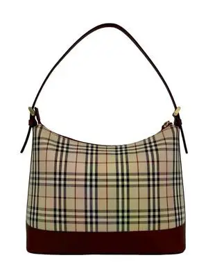 Burberry Nova Check Shoulder Bag - Neutrals