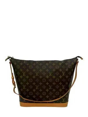 LOUIS VUITTON 2001 Amfar Three Shoulder Bag - Brown