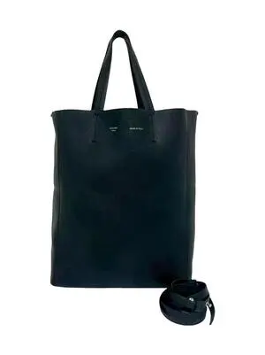 Celine Vertical Cabas Tote Satchel - Black