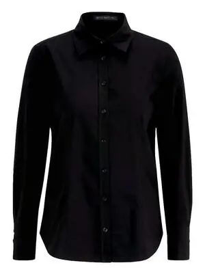 BETTY BARCLAY Long-sleeve Button-down Shirt - Black
