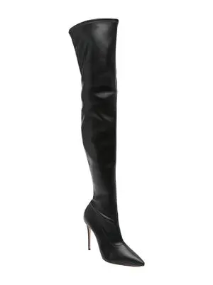 Casadei 100mm Julia Boots - Black