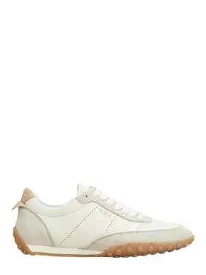 TOD'S Panelled Lace-up Sneakers - Neutrals