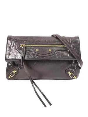Balenciaga Mini Envelope Shoulder Bag - Grey