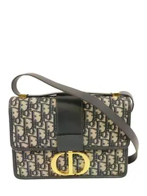 Dior 30 Montaigne Oblique Shoulder Bag - Blue