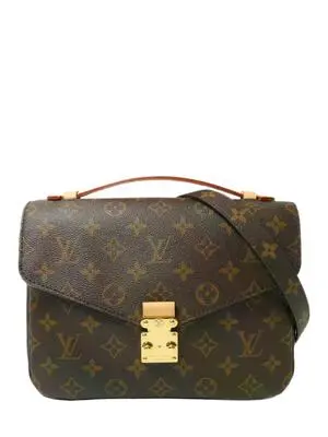 LOUIS VUITTON Monogram Pochette Métis Shoulder Bag - Brown