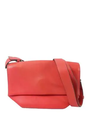 Hermès Hermès Opli 24 Leather Shoulder Bag Red