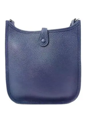 Hermès Evelyne Calfskin Shoulder Bag - Blue