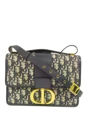 Dior 30 Montaigne Oblique Shoulder Bag - Blue