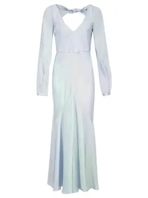 Gabriela Hearst Peyton Maxi Dress - Blue