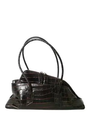 Attico Small La Passeggiata Tote Bag - Brown
