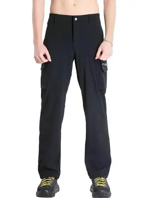 Columbia Cargo Pocket Trousers With Logo Detail - Black