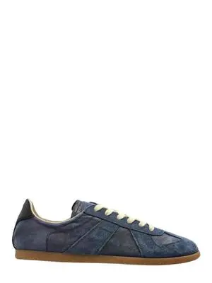 MAISON MARGIELA Replica Calf Leather Sneakers - Blue
