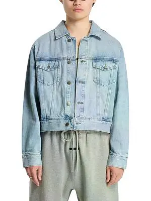 Fear Of God Classic Denim Trucker Jacket - Blue