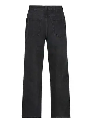 Loewe Anagram Embroidered Jeans - Black