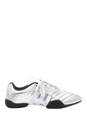 Adidas Taekwondo Mei Elite Metallic 3-stripe Sneakers - Silver
