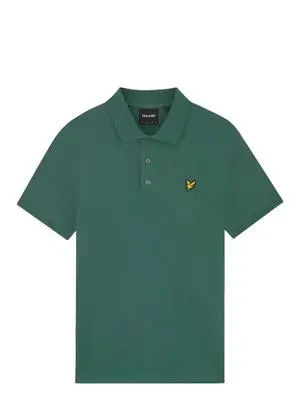 LYLE & SCOTT Embroidered-logo Cotton Polo Shirt - Green