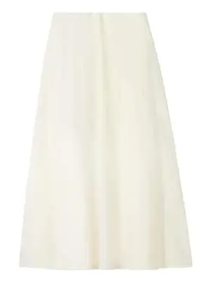 Brunello Cucinelli A-line Midi Skirt - Neutrals
