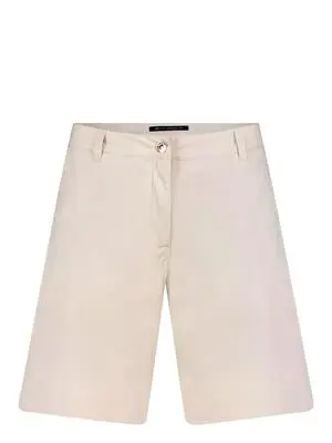 BETTY BARCLAY Button-fastening Bermuda Shorts - Neutrals