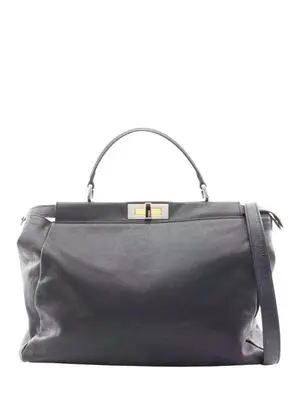 Fendi Large Iconic Satchel - Black