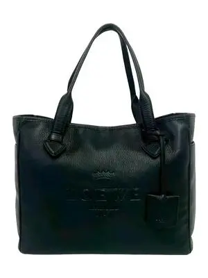 Loewe Heritage Tote Bag - Black