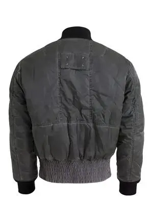 MAISON MARGIELA Zip Pockets Bomber Jacket - Grey