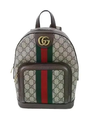 Gucci Gg Supreme Backpack - Neutrals