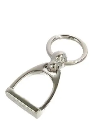 Hermès Stirrup Scarf Ring - Silver
