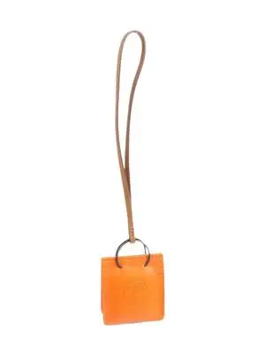 Hermès Sac Bag Charm - Orange