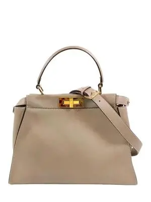 Fendi Peekaboo Shoulder Bag - Neutrals