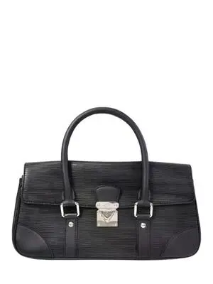 LOUIS VUITTON Epi Segur Pm Handbag - Black