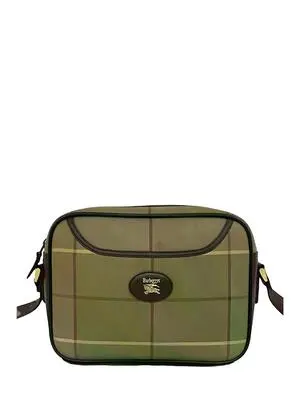 Burberry Nova Check Camera Crossbody Bag - Neutrals